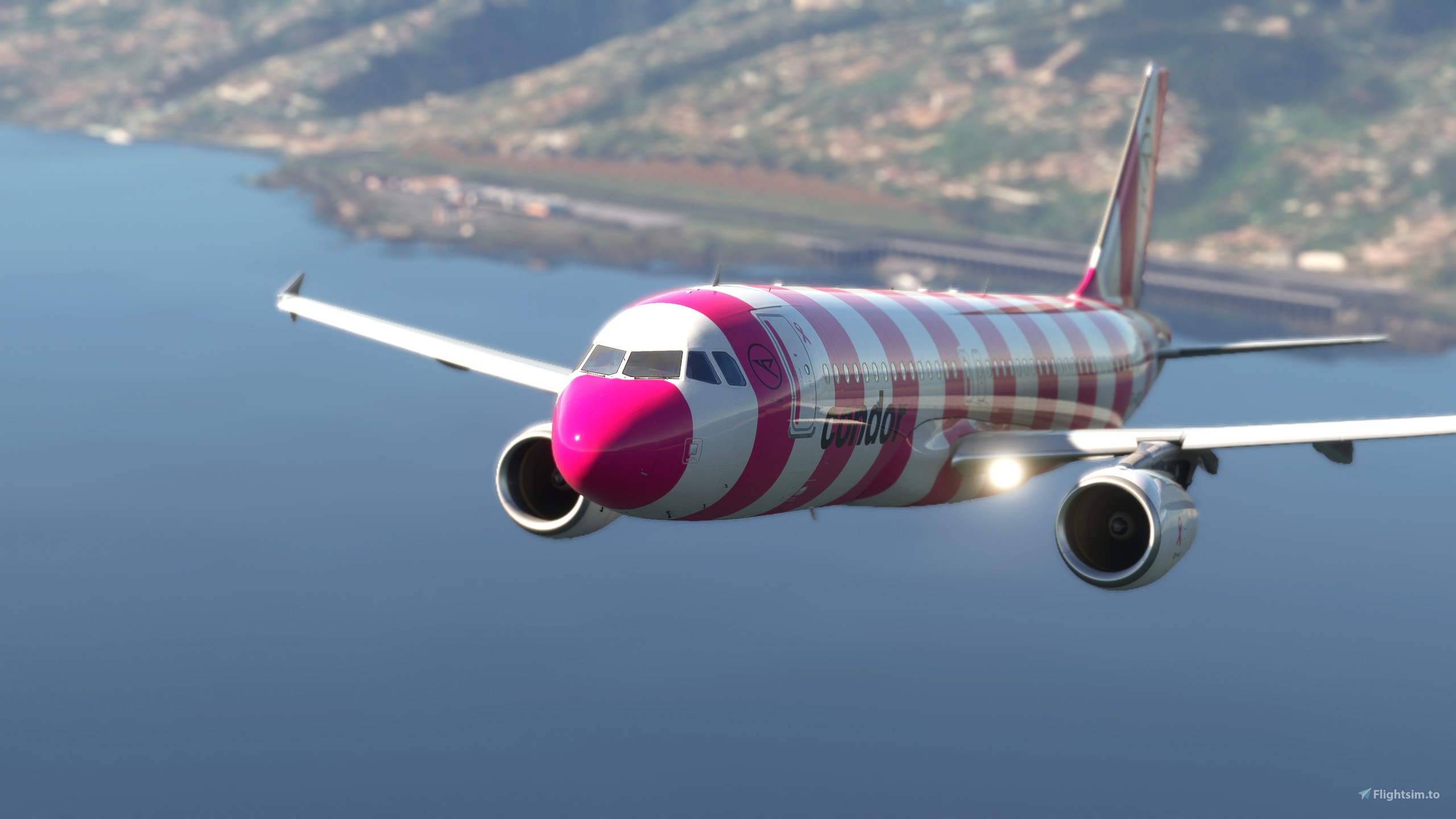 Condor [D-AICS] w/Cabin Fenixsim A320 [8K+4K] V2 for Microsoft Flight ...