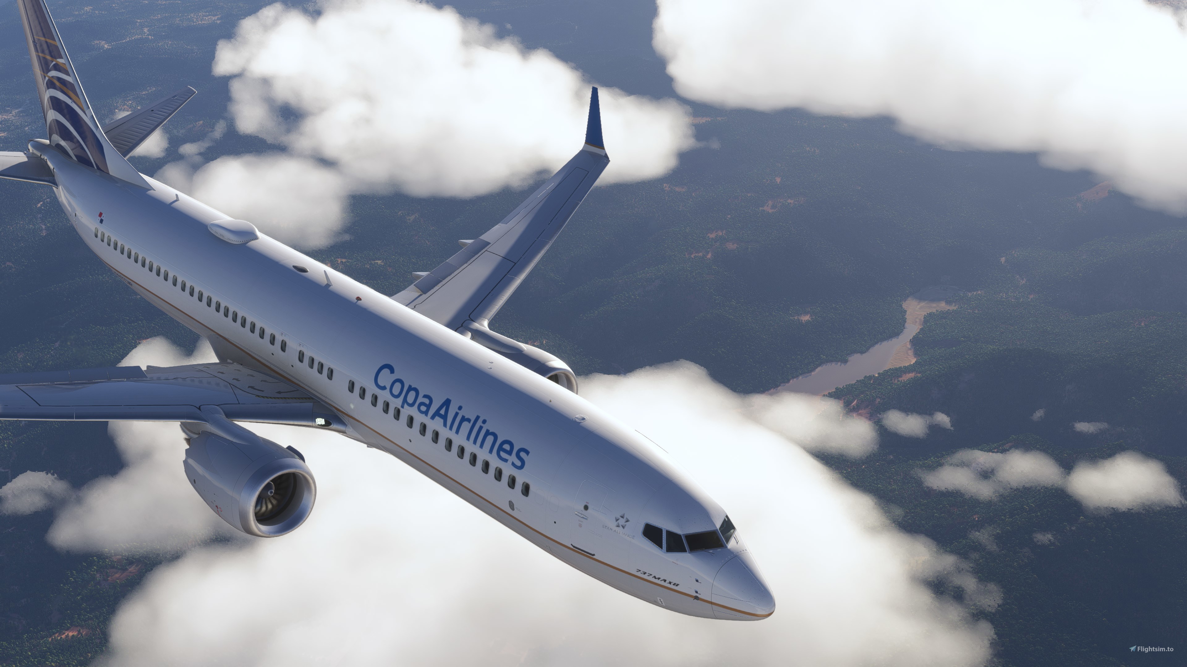 Copa Airlines | HP-9801CMP | Asobo Boeing 737 Max 8 | 4k for Microsoft ...