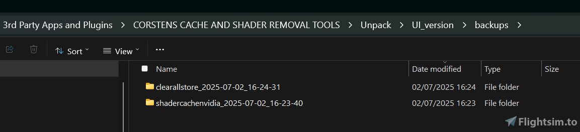 Corsten´s cache & shader removal tool (2024) for Microsoft Flight Simulator | MSFS