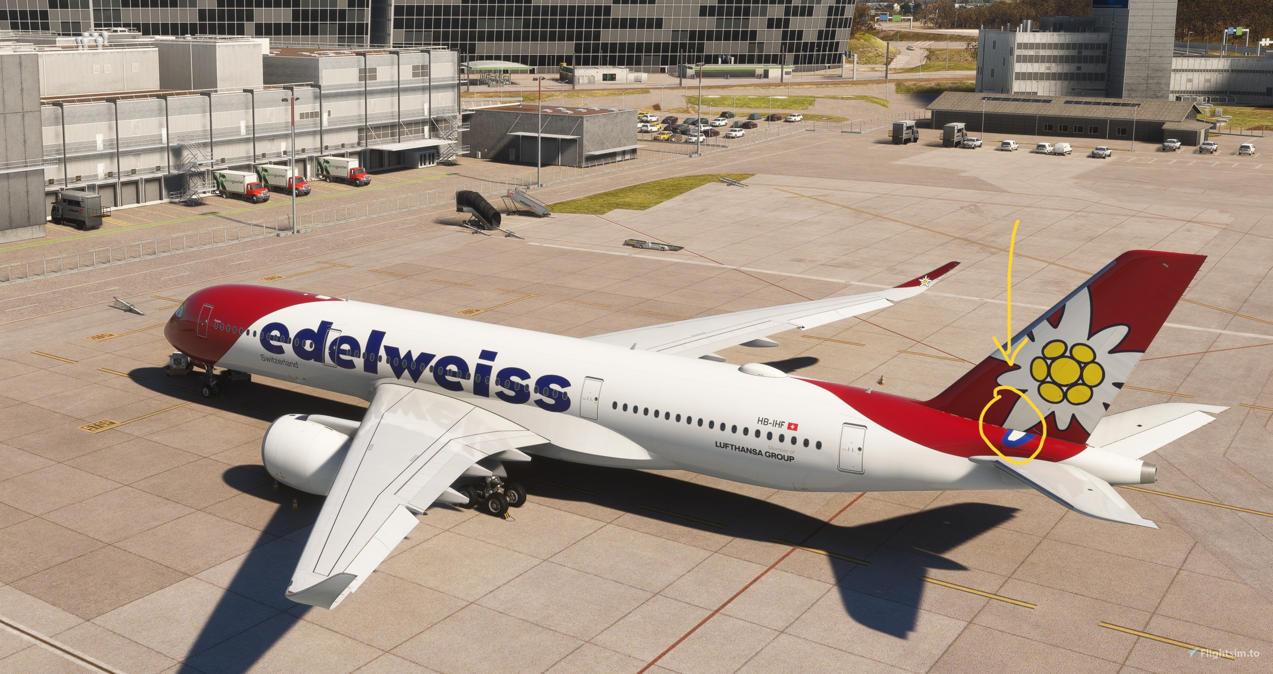 Edelweiss Air | Inibuilds A350-900 | 4K за Microsoft Flight Simulator ...