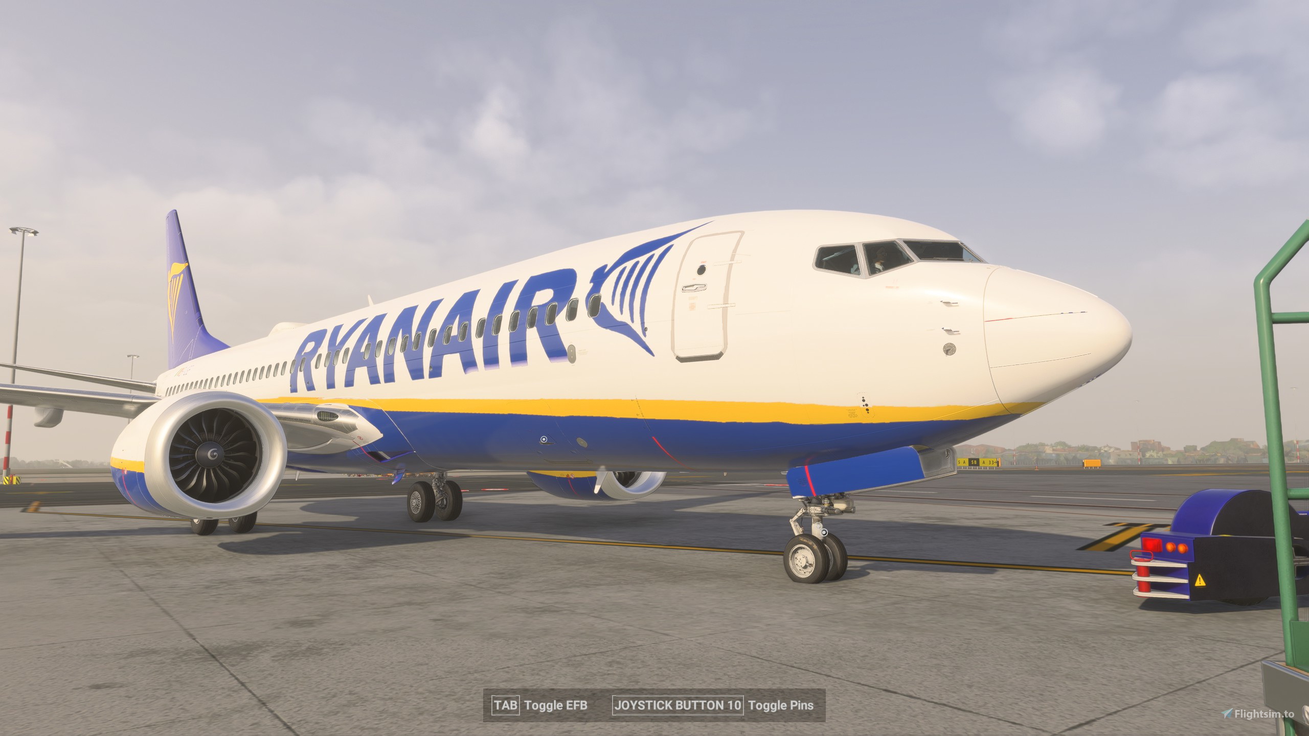 EI-IGE | Ryanair 737 max 8 | 8k for Microsoft Flight Simulator | MSFS
