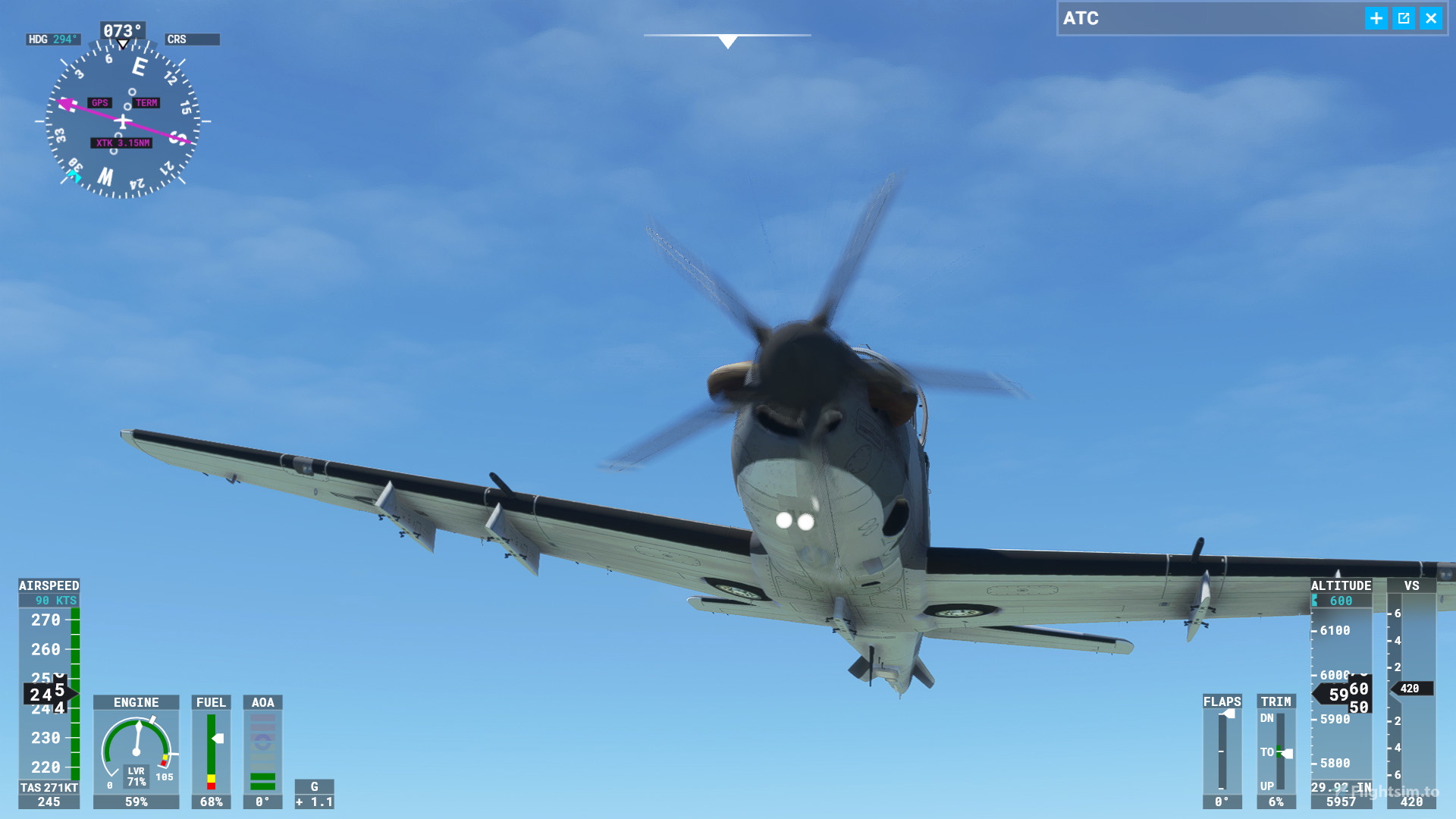 Embraer A29B - Super Tucano for Microsoft Flight Simulator | MSFS