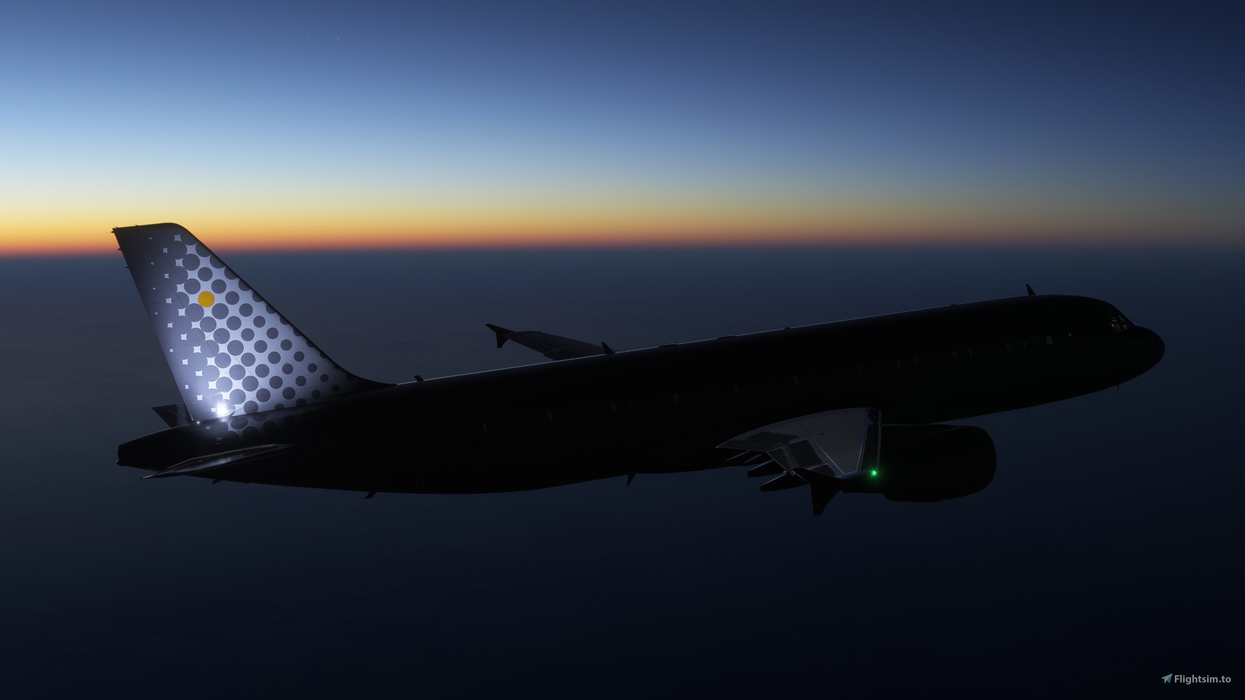 Fenix A319, A320, A321 External Lights Mod v2 (2024 ONLY) for Microsoft Flight Simulator | MSFS