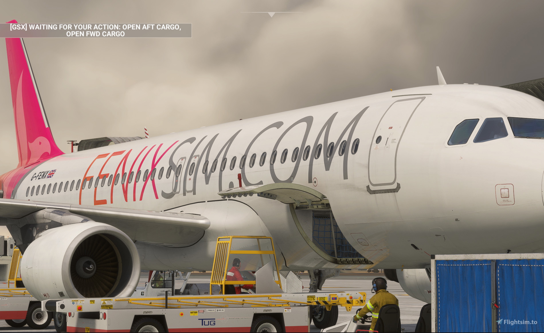 Fenix A320 family GSX loading profiles for Microsoft Flight Simulator | MSFS