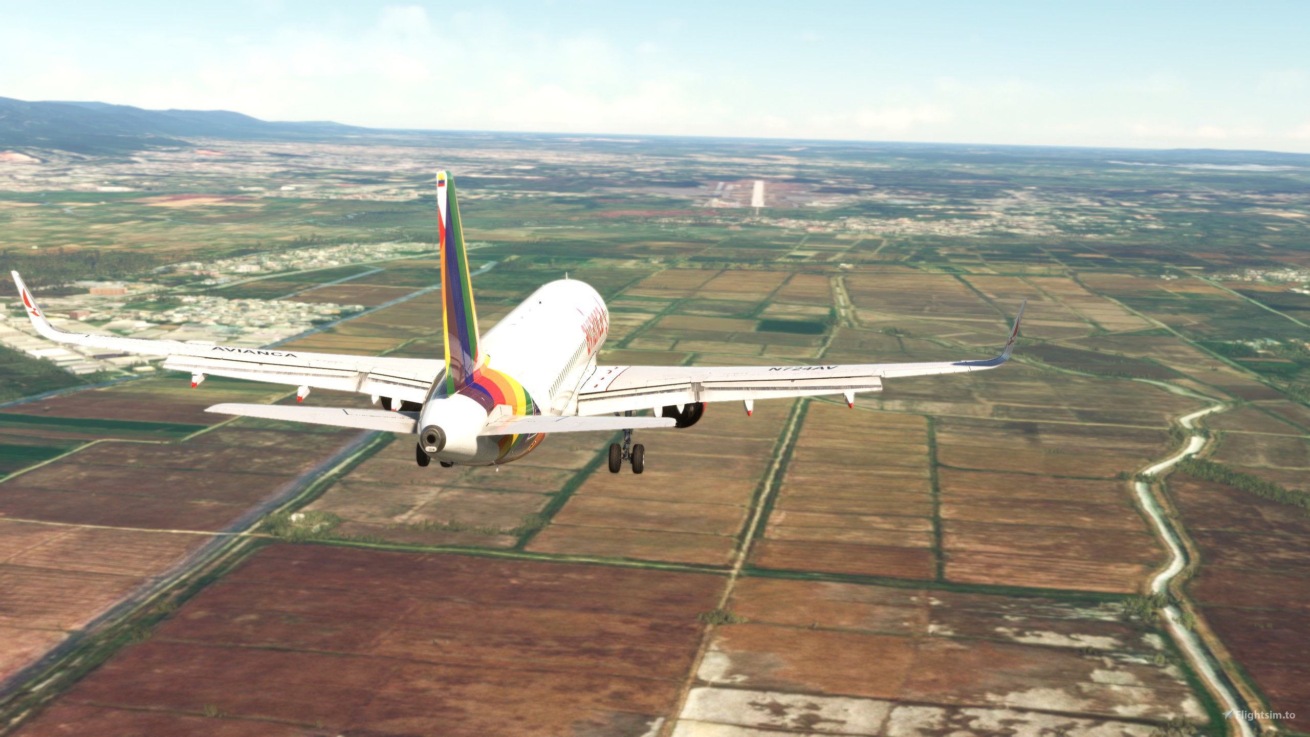 Fenix A320 N724AV Avianca Pride Sharklets + Custom Interior & GPU [2K ...