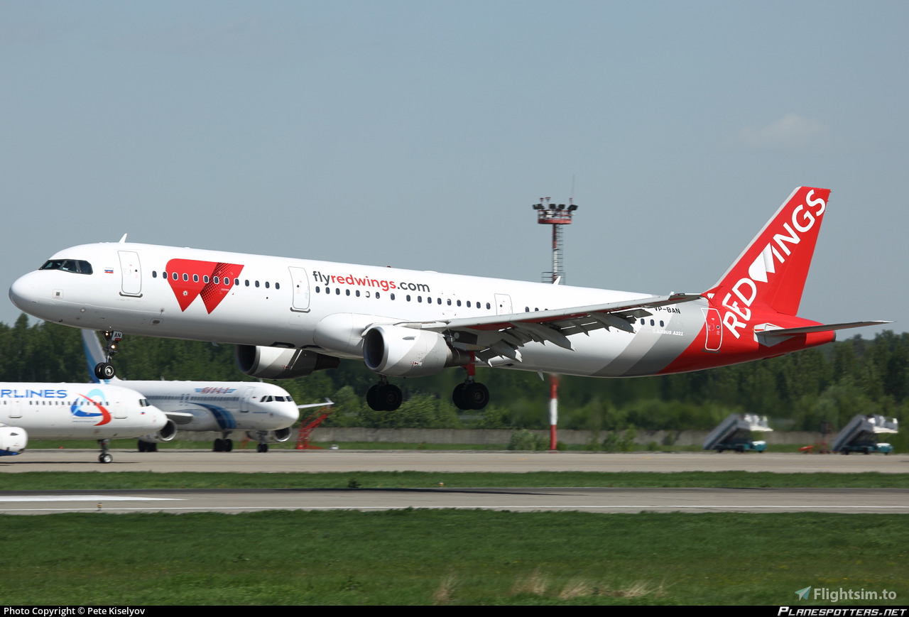 Fenix Simulation A321 Red Wings VP-BVW [8K] w/Cabin for Microsoft ...