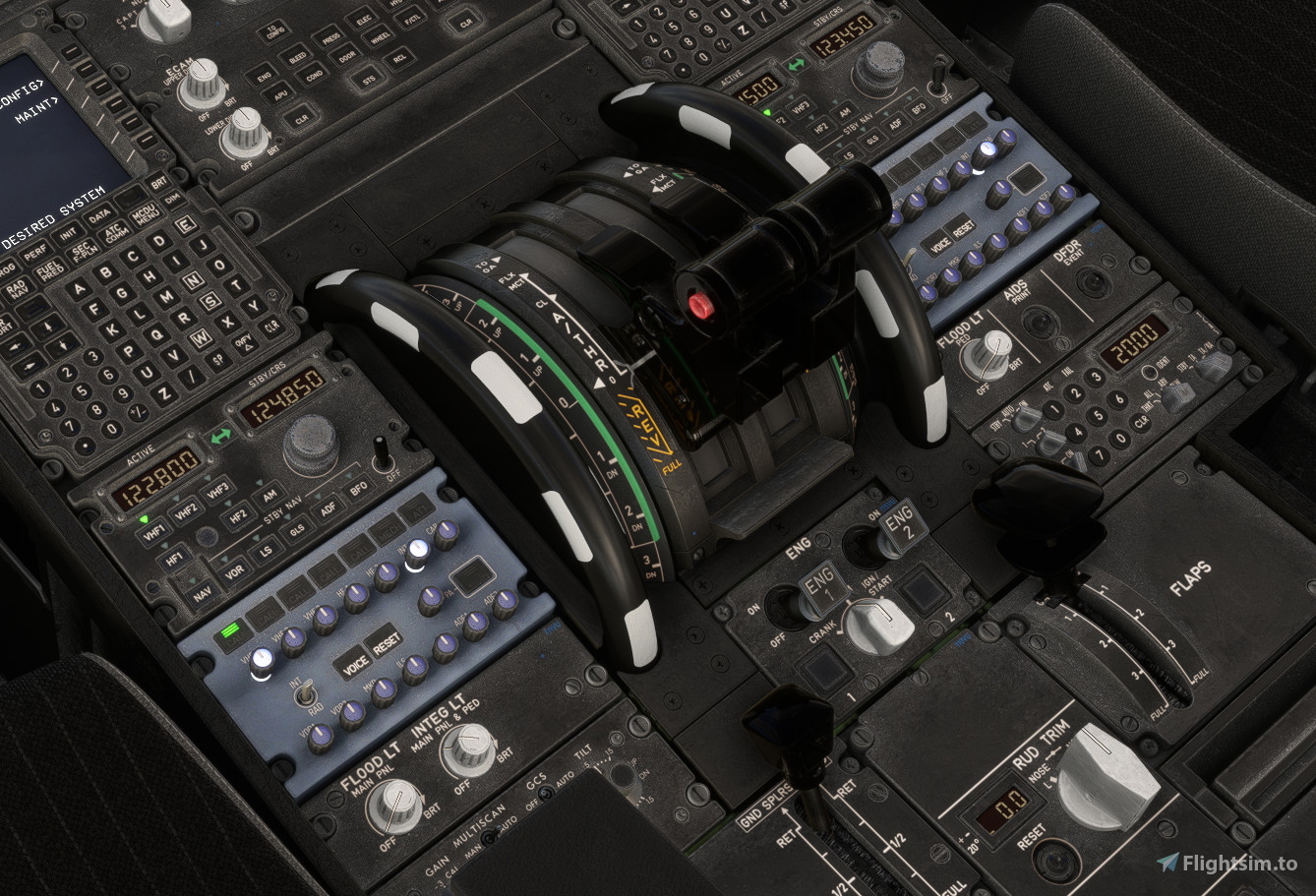[Fenix] Thanzo Black Cockpit for Microsoft Flight Simulator | MSFS
