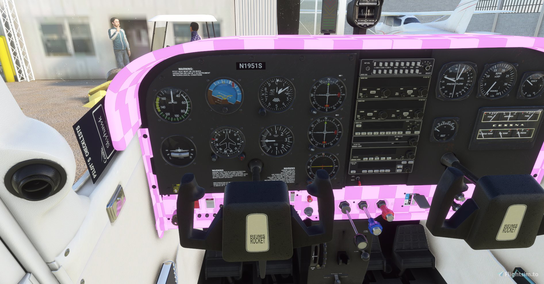 FR172 REIMS ROCKET / CESSNA R172 HAWK XP II for Microsoft Flight ...