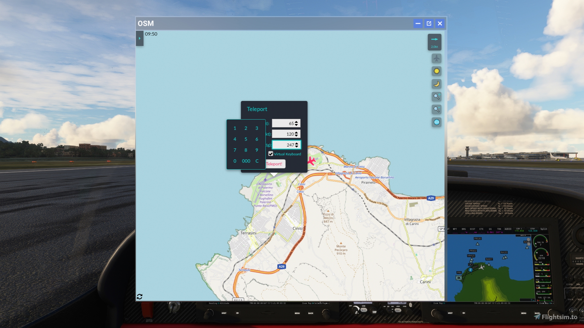 FSPM VFR Map for Microsoft Flight Simulator | MSFS