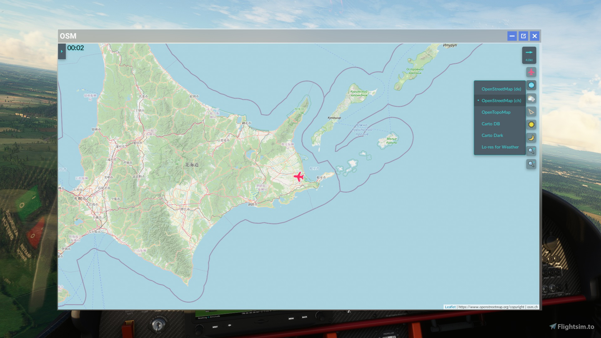 FSPM VFR Map for Microsoft Flight Simulator | MSFS
