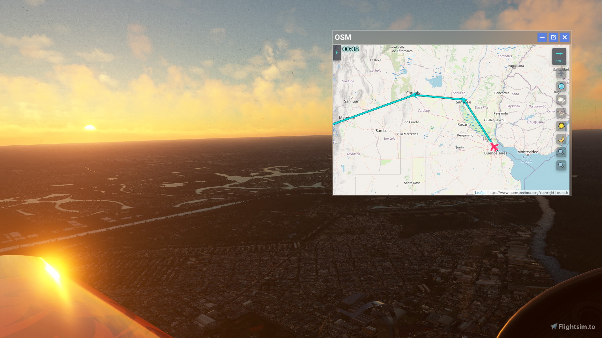FSPM VFR Map for Microsoft Flight Simulator | MSFS