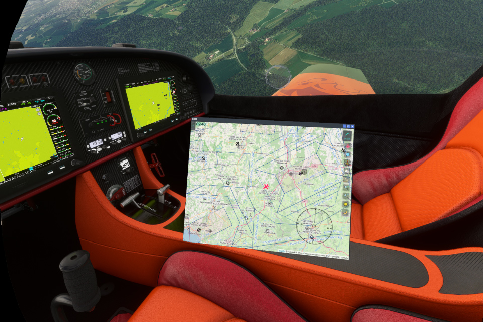 FSPM VFR Map for Microsoft Flight Simulator | MSFS