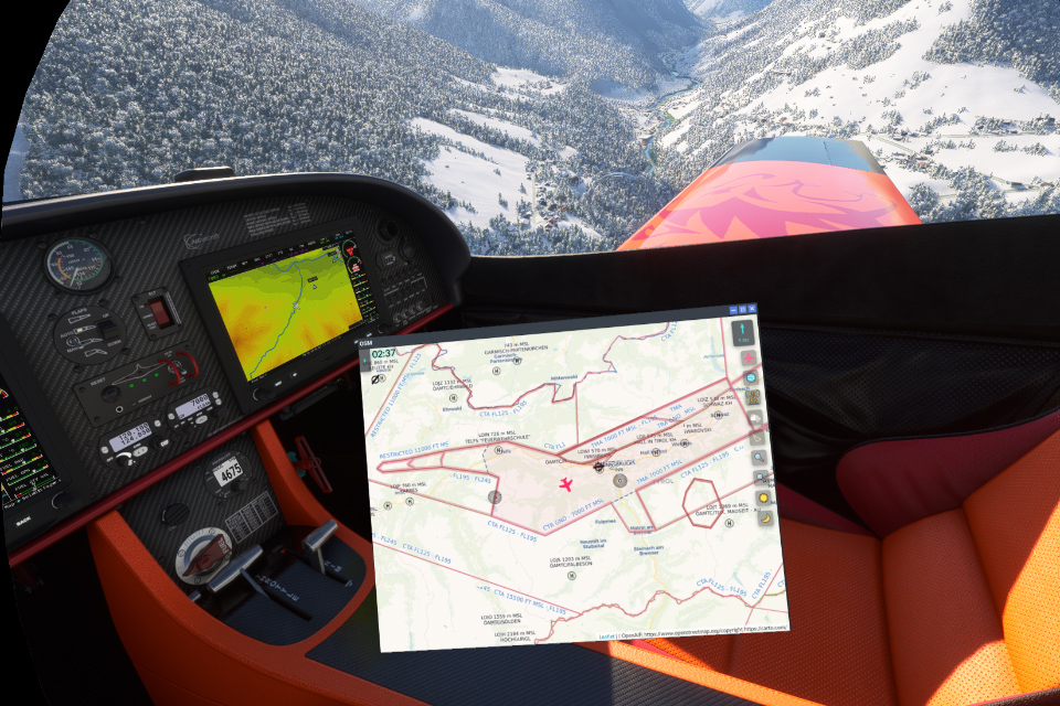 FSPM VFR Map for Microsoft Flight Simulator | MSFS