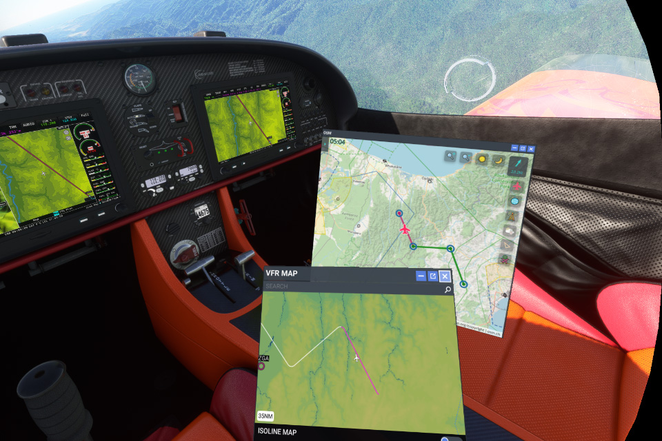 FSPM VFR Map for Microsoft Flight Simulator | MSFS