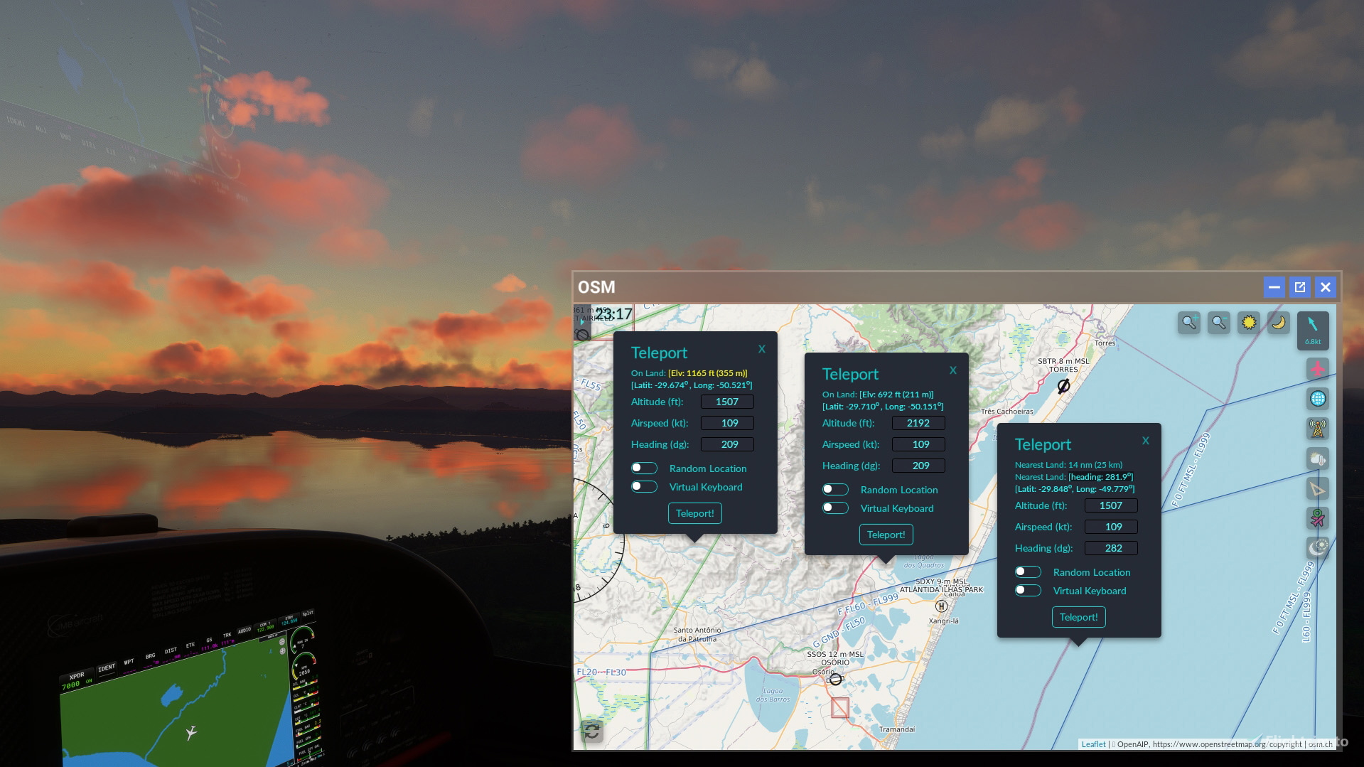 FSPM VFR Map for Microsoft Flight Simulator | MSFS