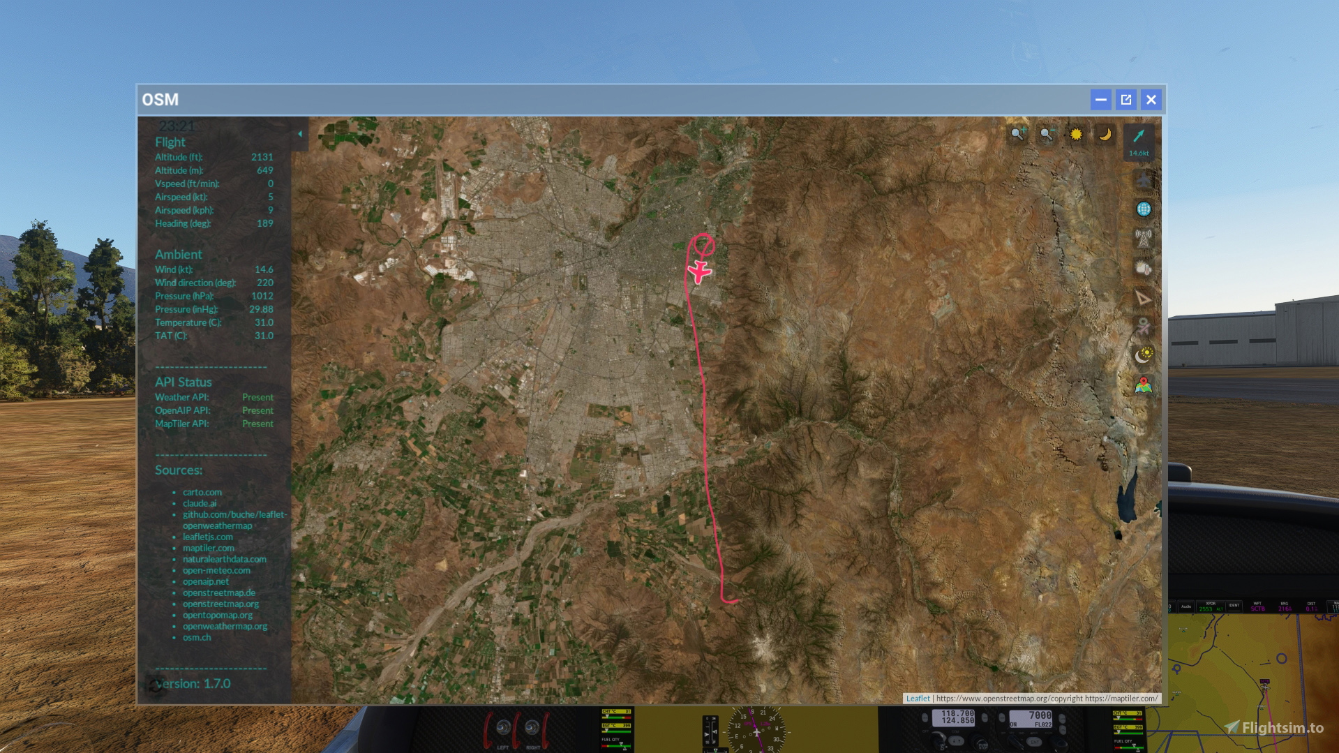 FSPM VFR Map for Microsoft Flight Simulator | MSFS
