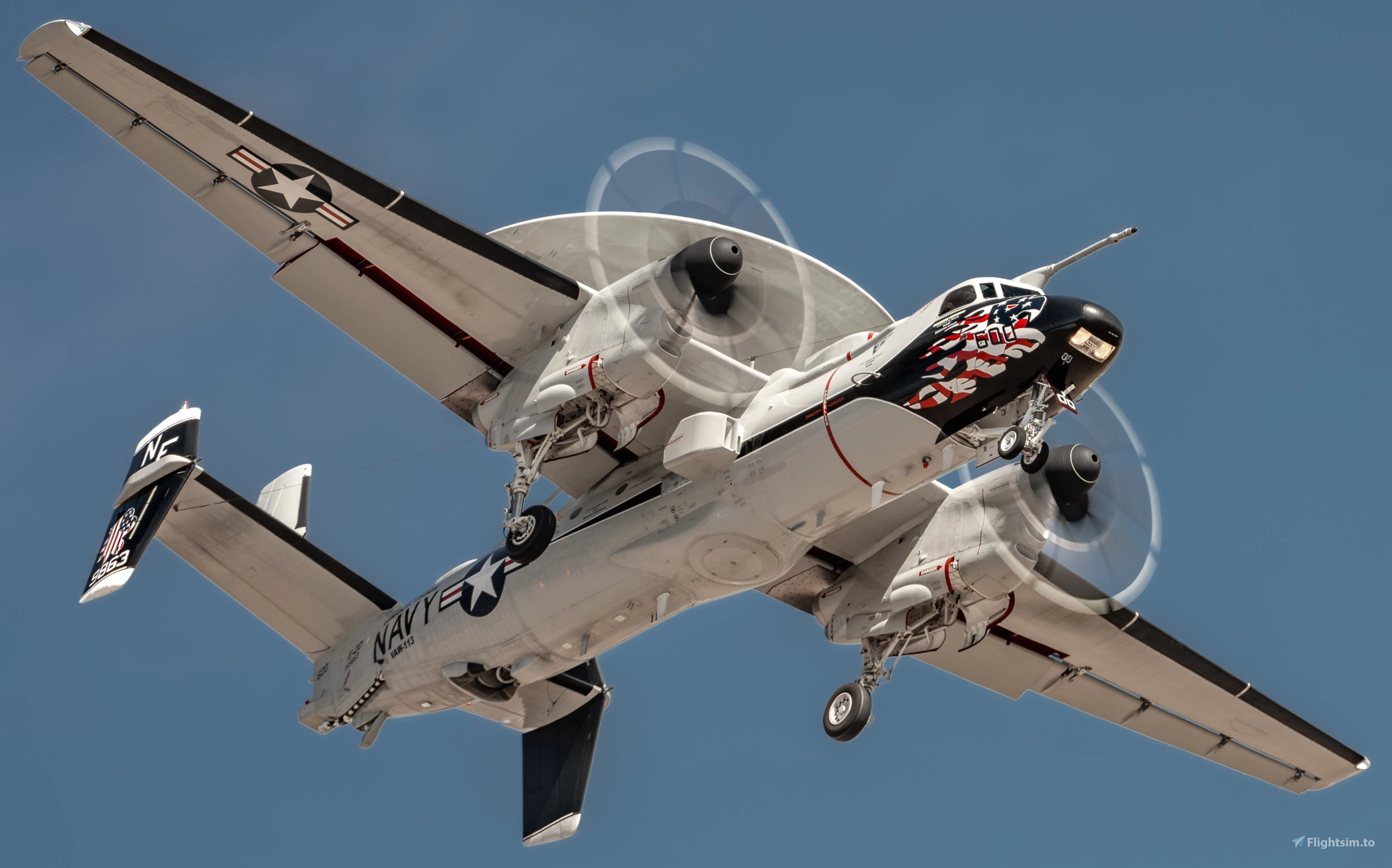 Grumman E-2D Hawkeye EARLY ALPHA WIP for Microsoft Flight Simulator | MSFS