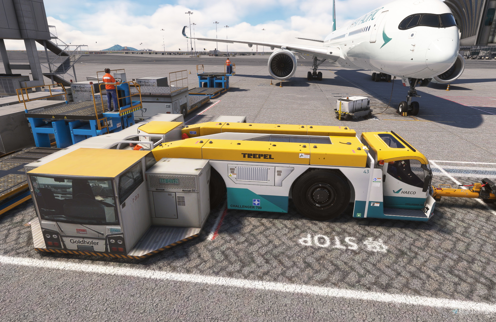 GSX Profile - WFScenery VHHH Hong Kong with GSE Texture Replacement for ...