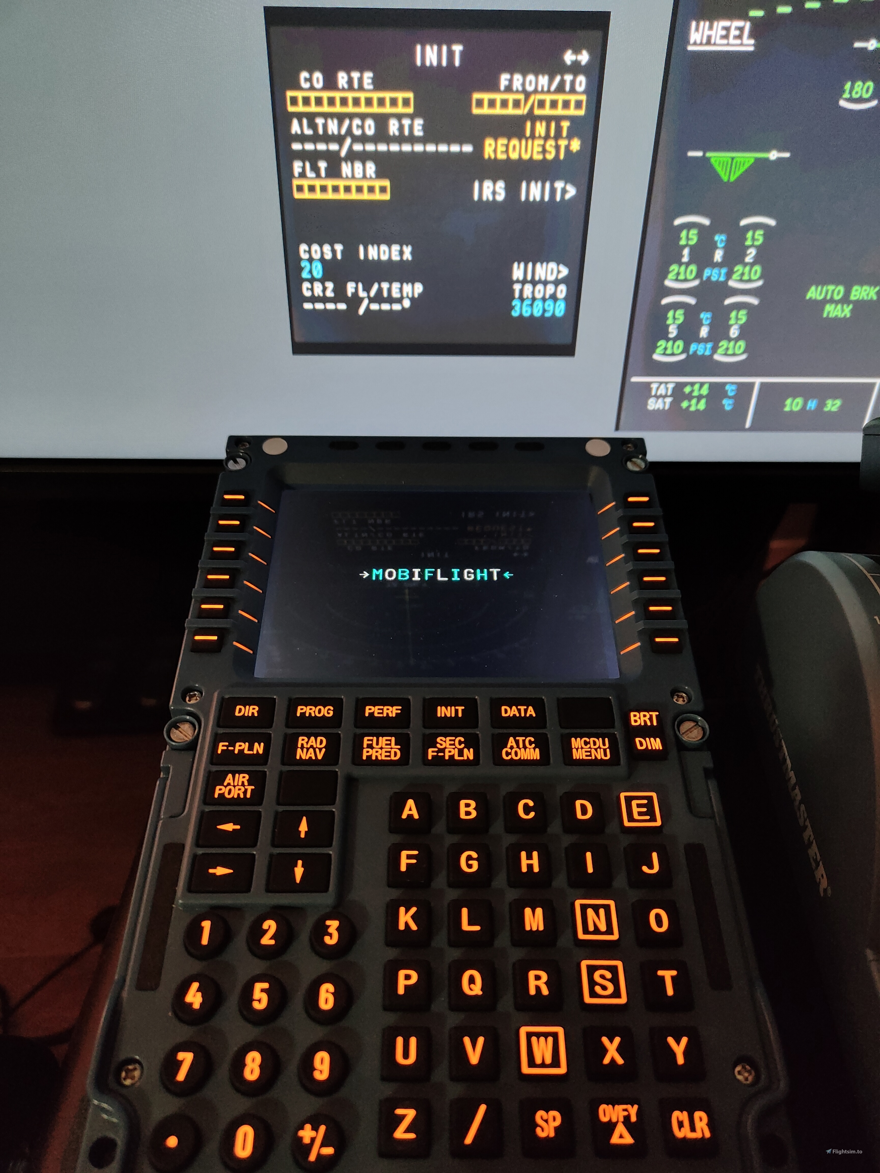 iniBuilds A330 Winwing MCDU (read discription!) for Microsoft Flight Simulator | MSFS