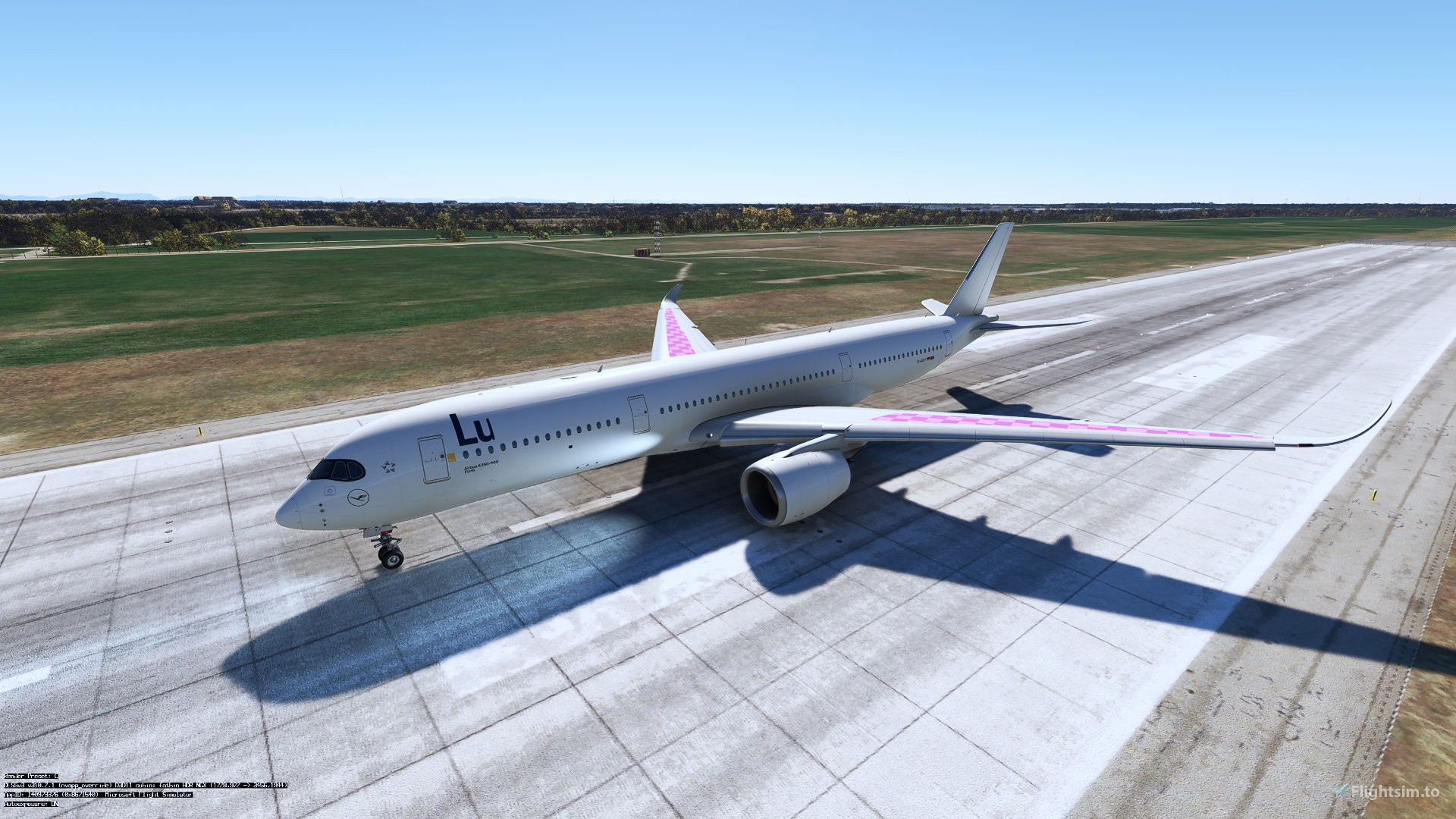 iniBuilds A350-900 w/ cabin Lufthansa complete new design fleet [8K][4K ...