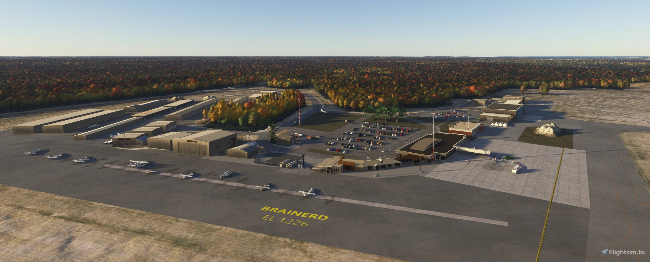 (KBRD) Brainerd Lakes Regional for Microsoft Flight Simulator | MSFS
