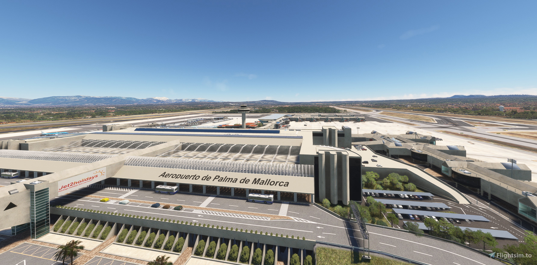 LEPA - Palma de Mallorca Airport for Microsoft Flight Simulator | MSFS