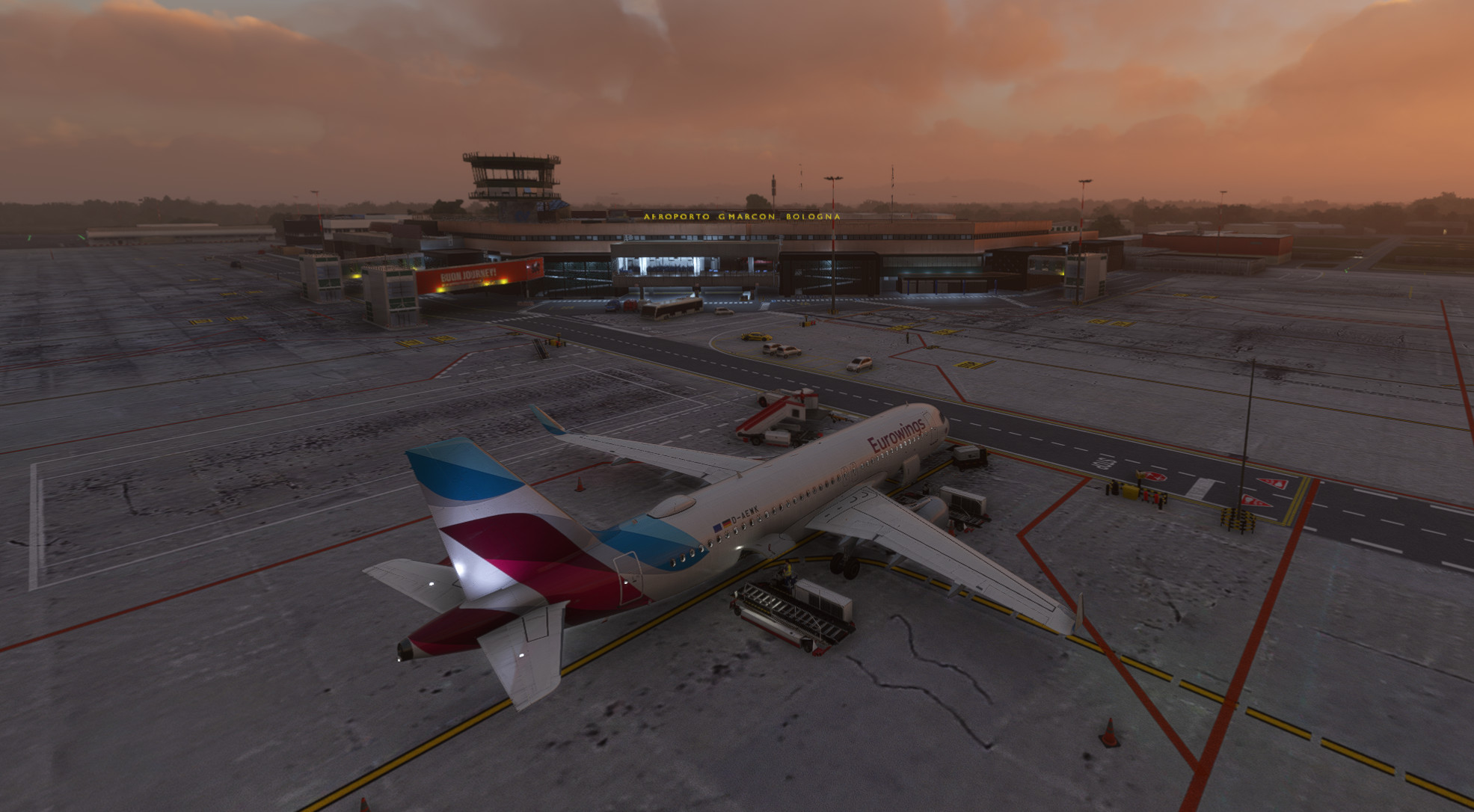 (LIPE) Bologna Guglielmo Marconi Airport for Microsoft Flight Simulator ...