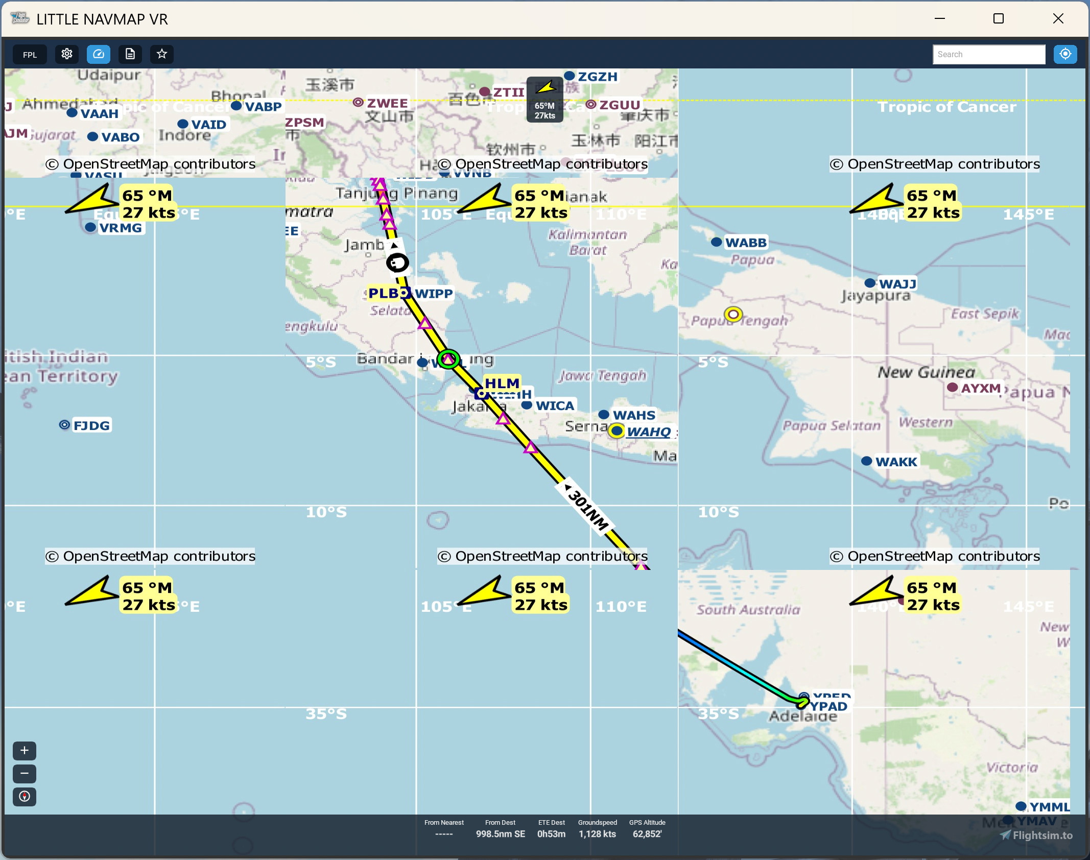 Little Navmap VR Panel for Microsoft Flight Simulator | MSFS