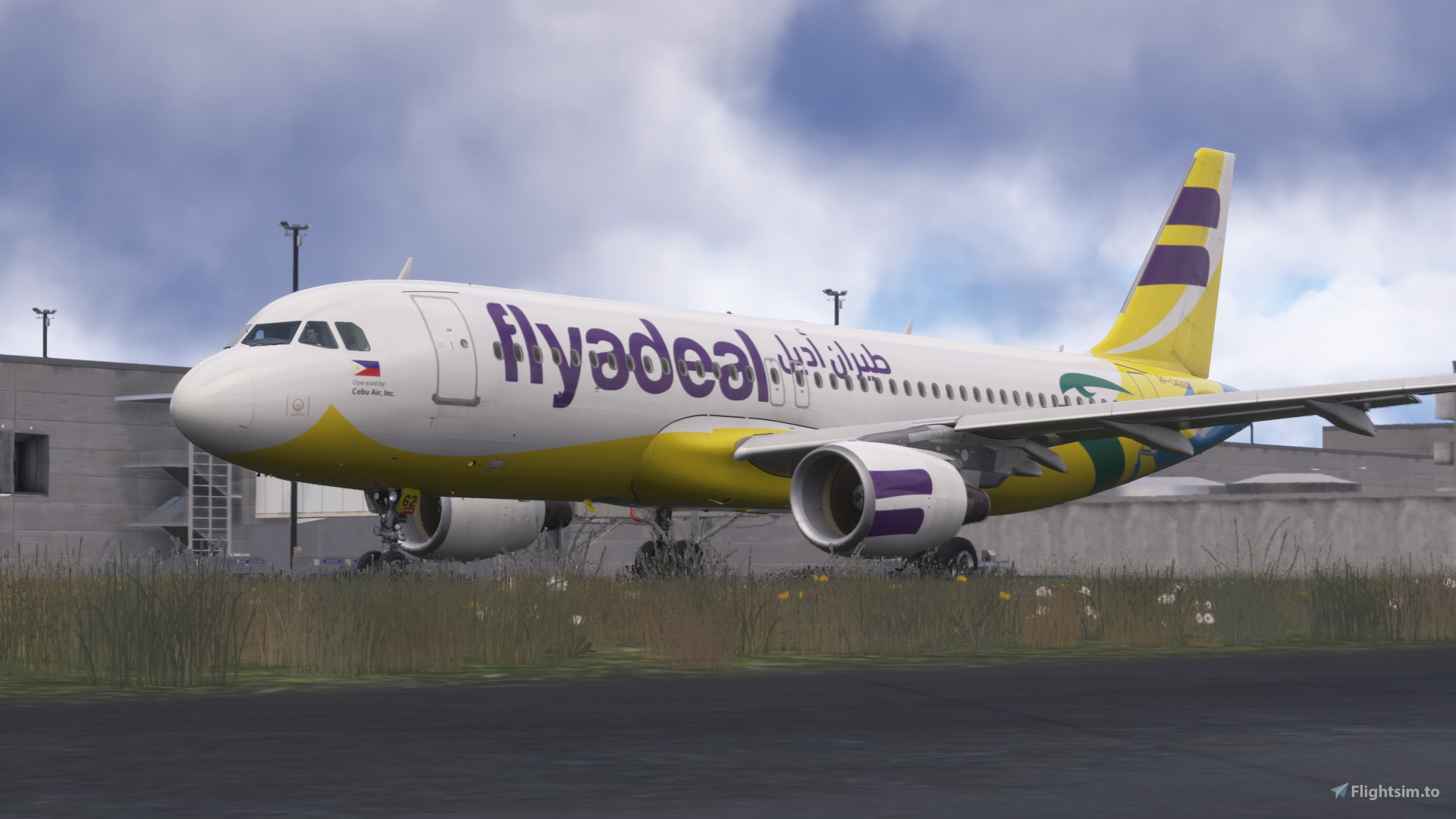 MFSF 2024 Fenix A320 SL Cebu Pacific Air - Fly A Deal Livery CFM (RP-C4262) for Microsoft Flight ...