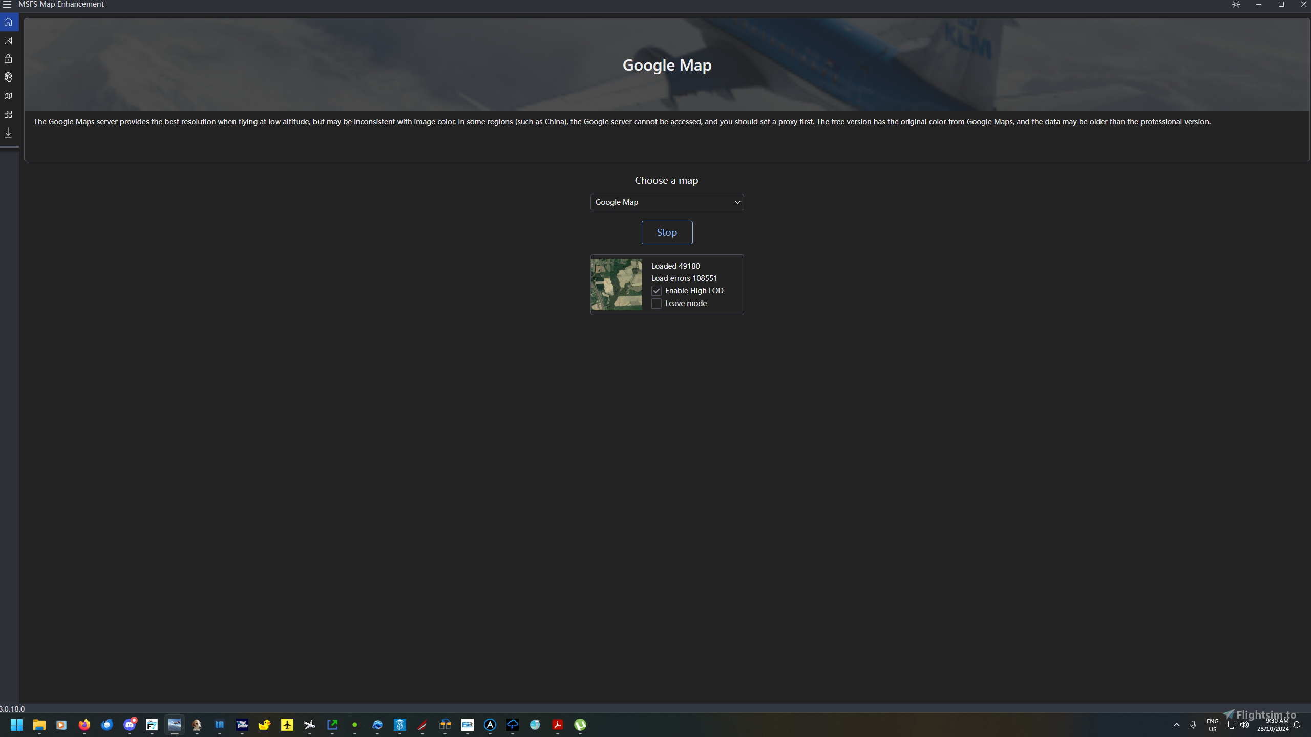 MSFS2020 Map Enhancement 对于 Microsoft Flight Simulator | MSFS
