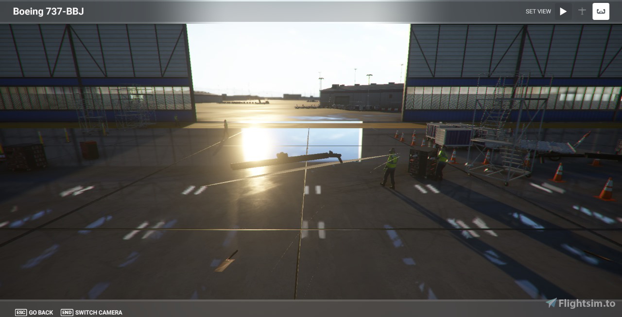 PMDG 737-700 BBJ Prabowo Subianto (Republik Indonesia) PK-GRD 2024 for Microsoft Flight ...