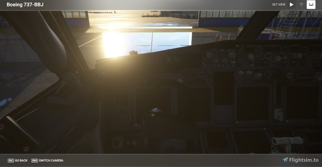 PMDG 737-700 BBJ Prabowo Subianto (Republik Indonesia) PK-GRD 2024 for Microsoft Flight ...