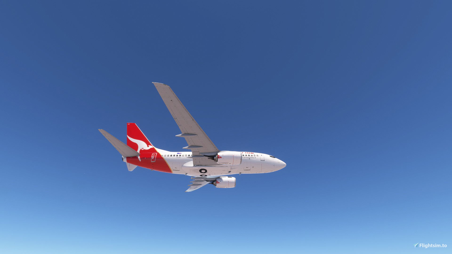 QantasLink (Fictional) 1984-2007 Style PMDG Boeing 737-600 - 8K 对于 ...