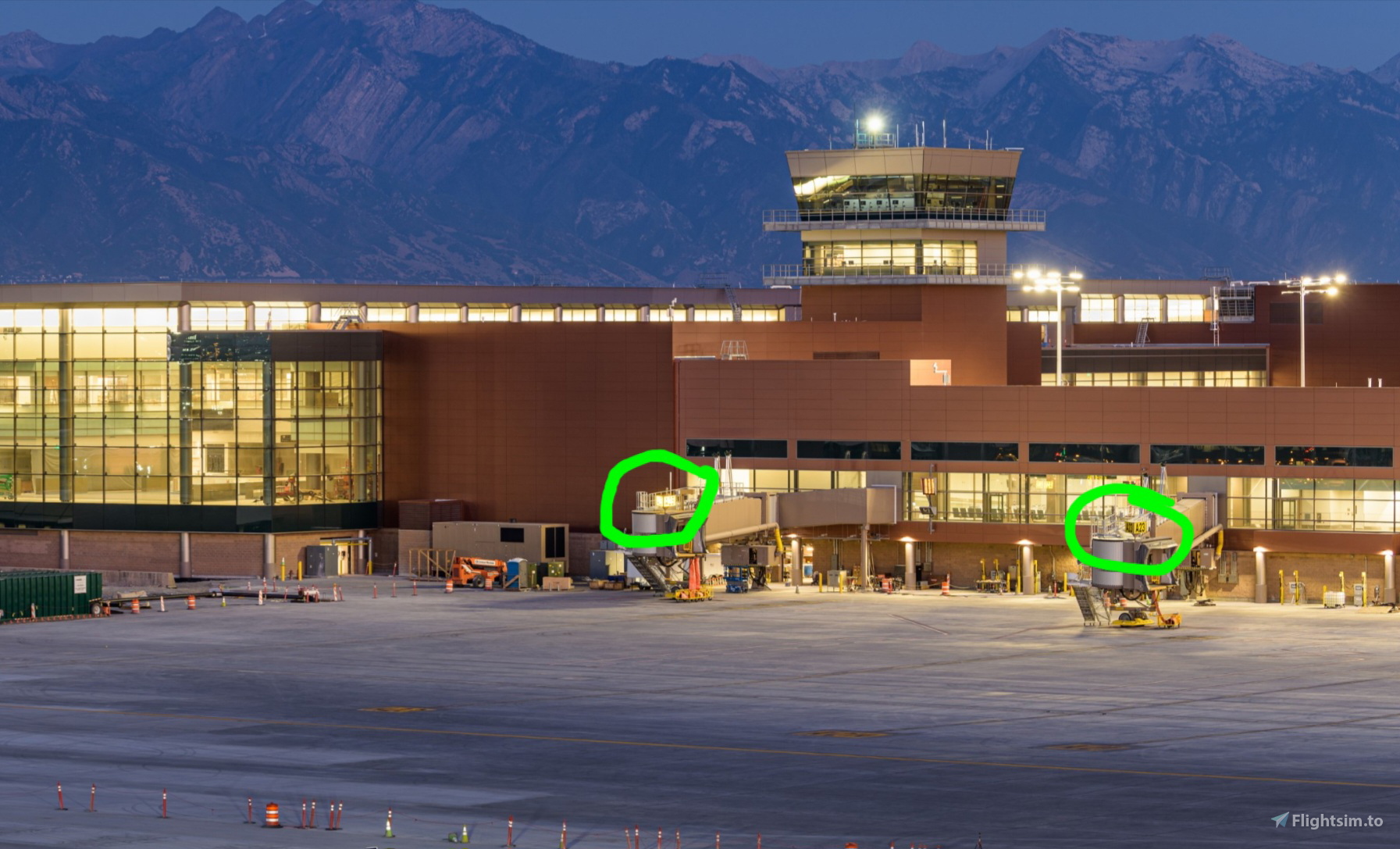 Salt Lake City International, Custom Scenery for Microsoft Flight ...