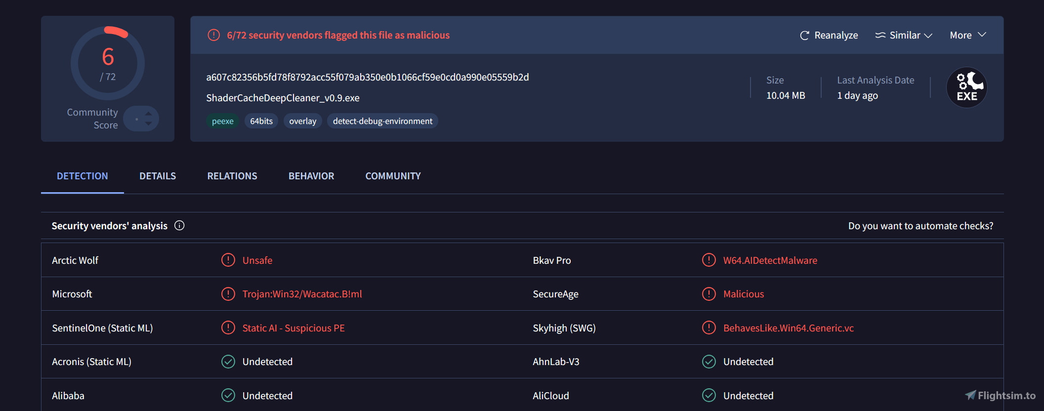 Shader Cache Deep Cleaner for Microsoft Flight Simulator | MSFS