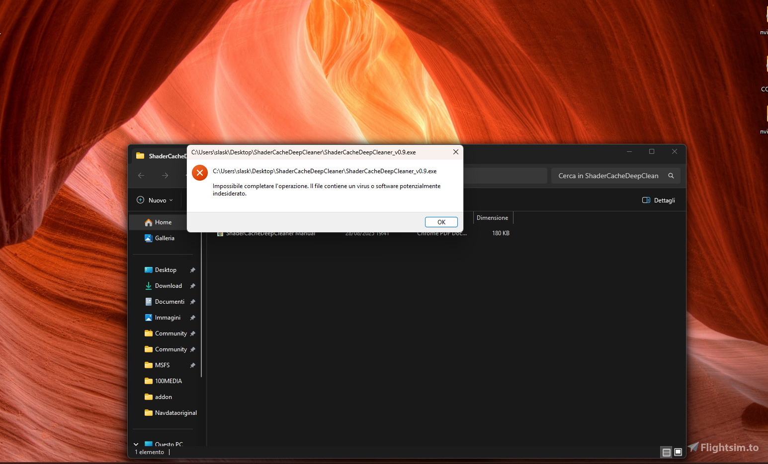 Shader Cache Deep Cleaner for Microsoft Flight Simulator | MSFS