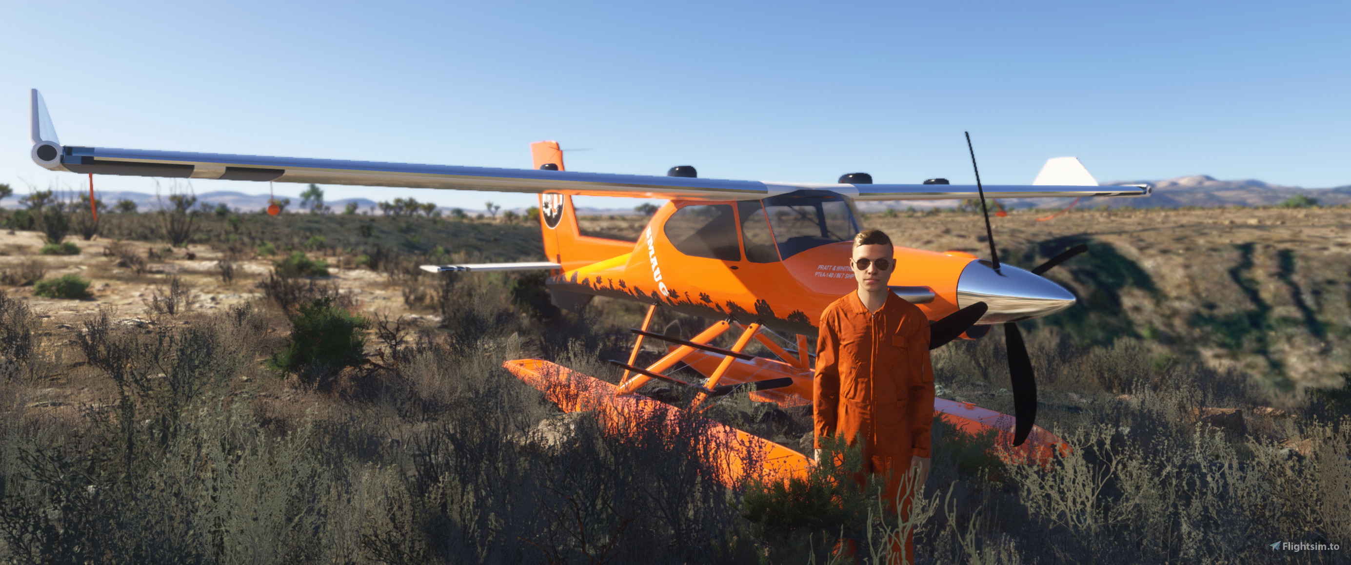 Smaug Tundra and Floats STOL Aircraft for Microsoft Flight Simulator | MSFS
