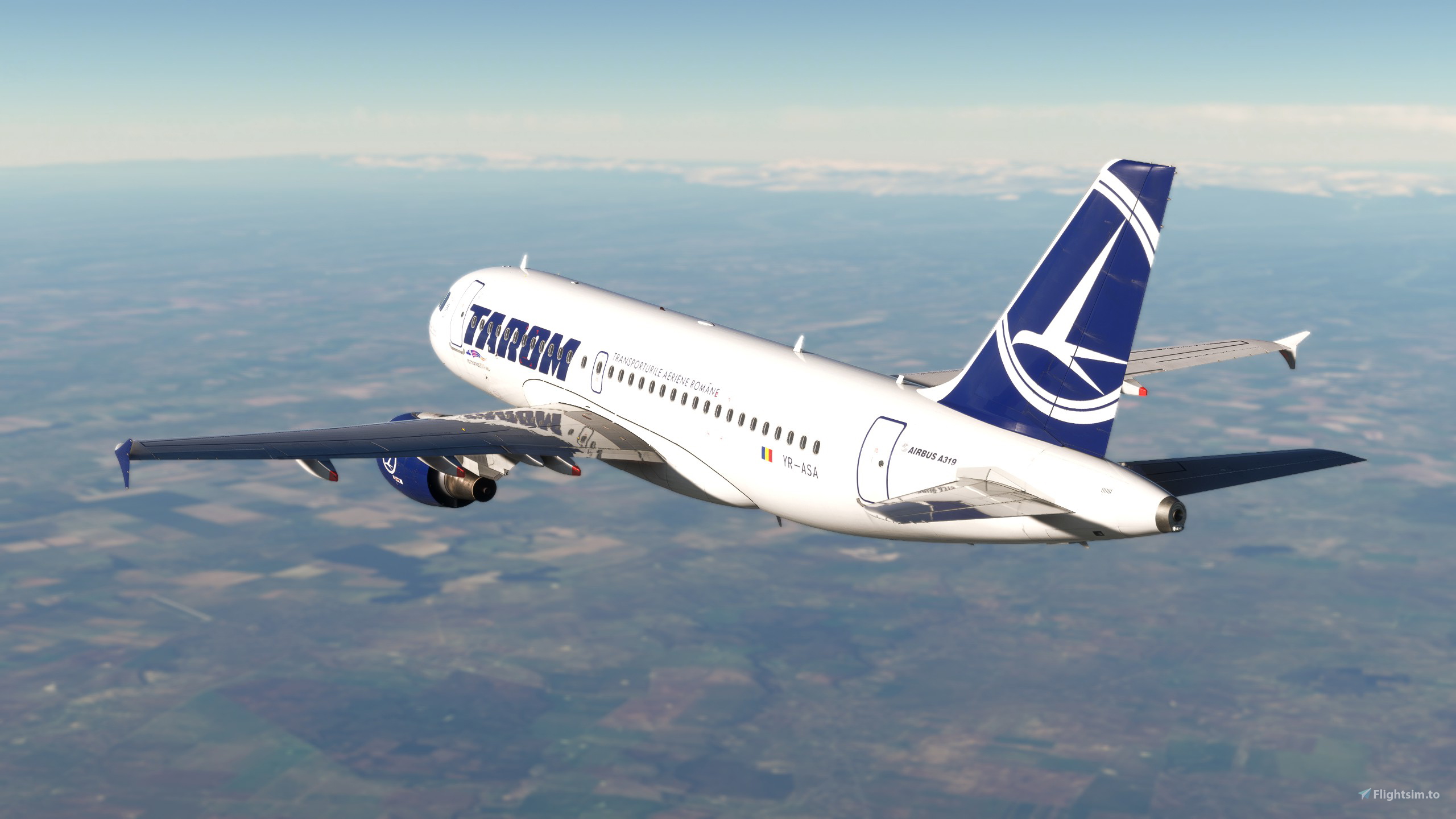 TAROM | YR-ASA | Fenix A319 | + Cabin | + Announcements for Microsoft ...