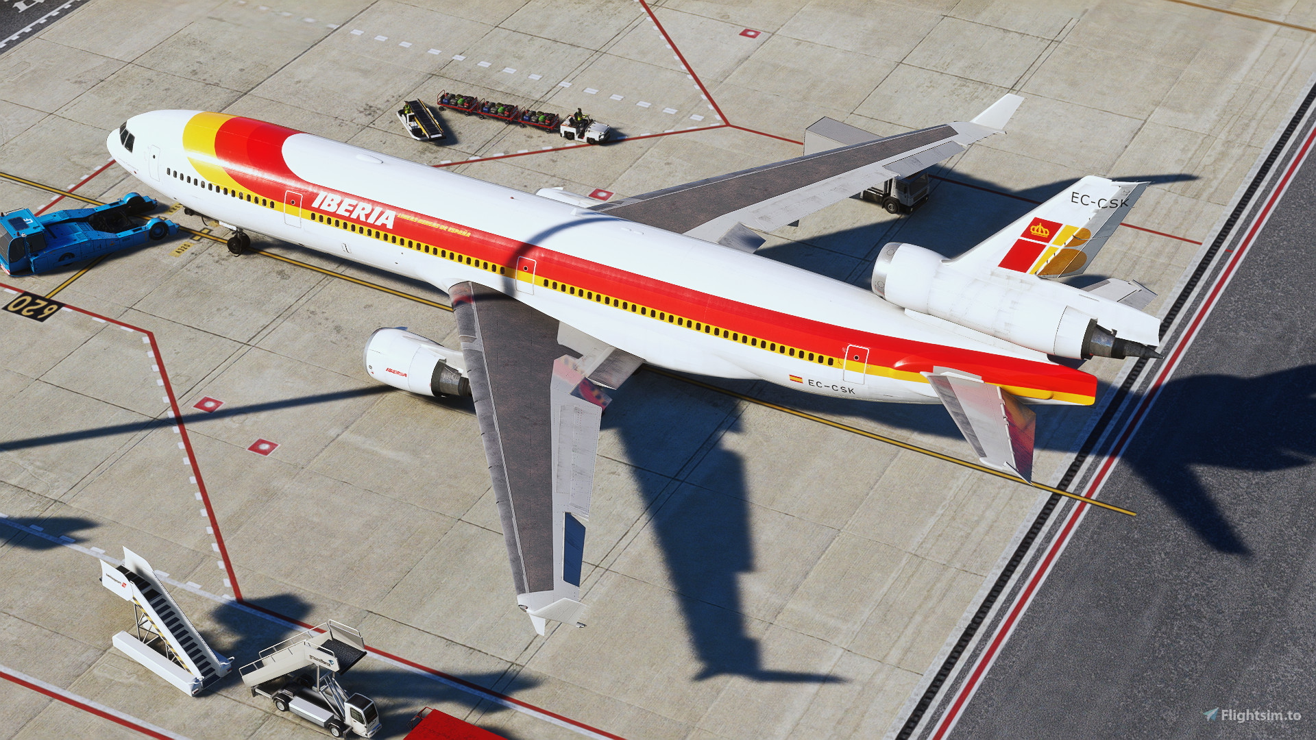 TFDi Design MD-11 Iberia | EC-CSK (Fictional) for Microsoft Flight ...