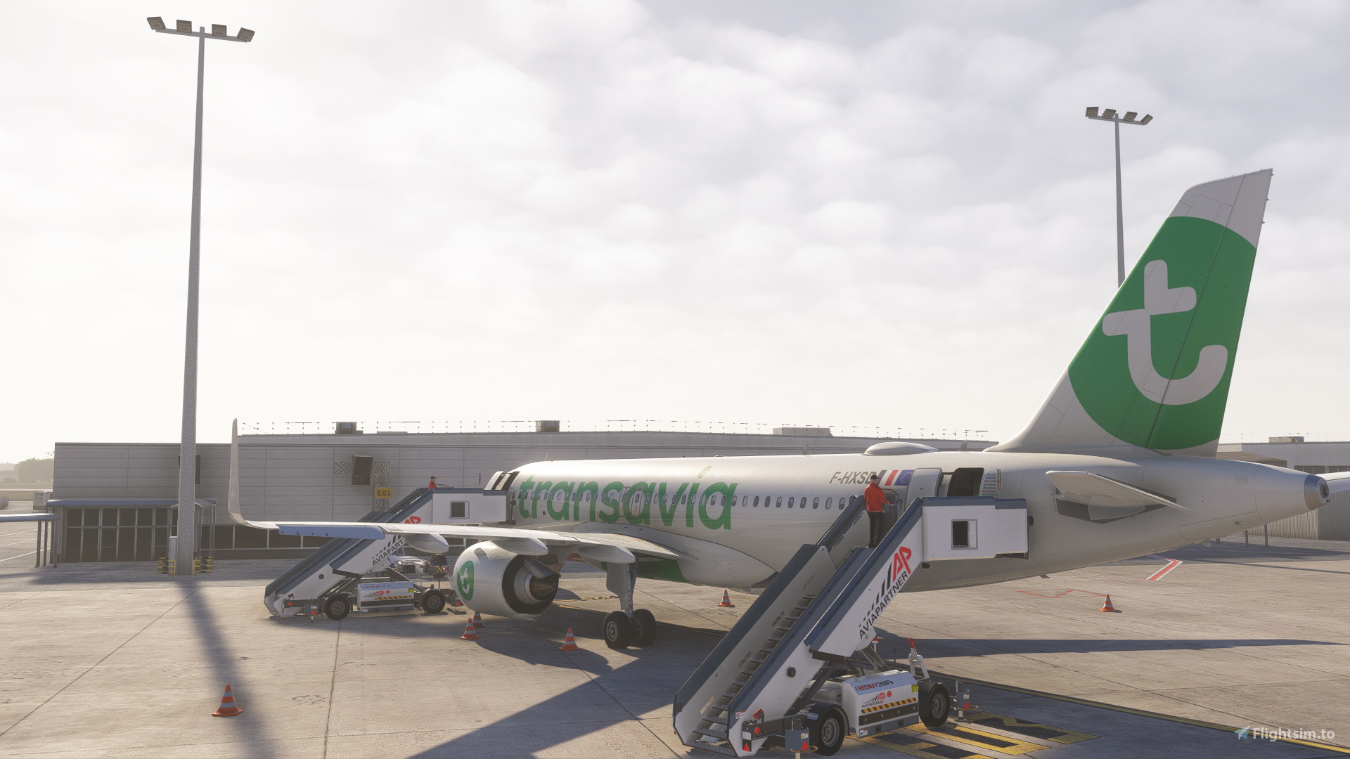 Transavia F-HXSC / F-HXSD / F-HXSE / F-GNEO for InibuildsA320NEO ...