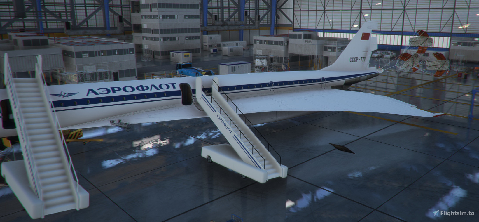 Tupolev Tu-144D (FSX Port) for Microsoft Flight Simulator | MSFS