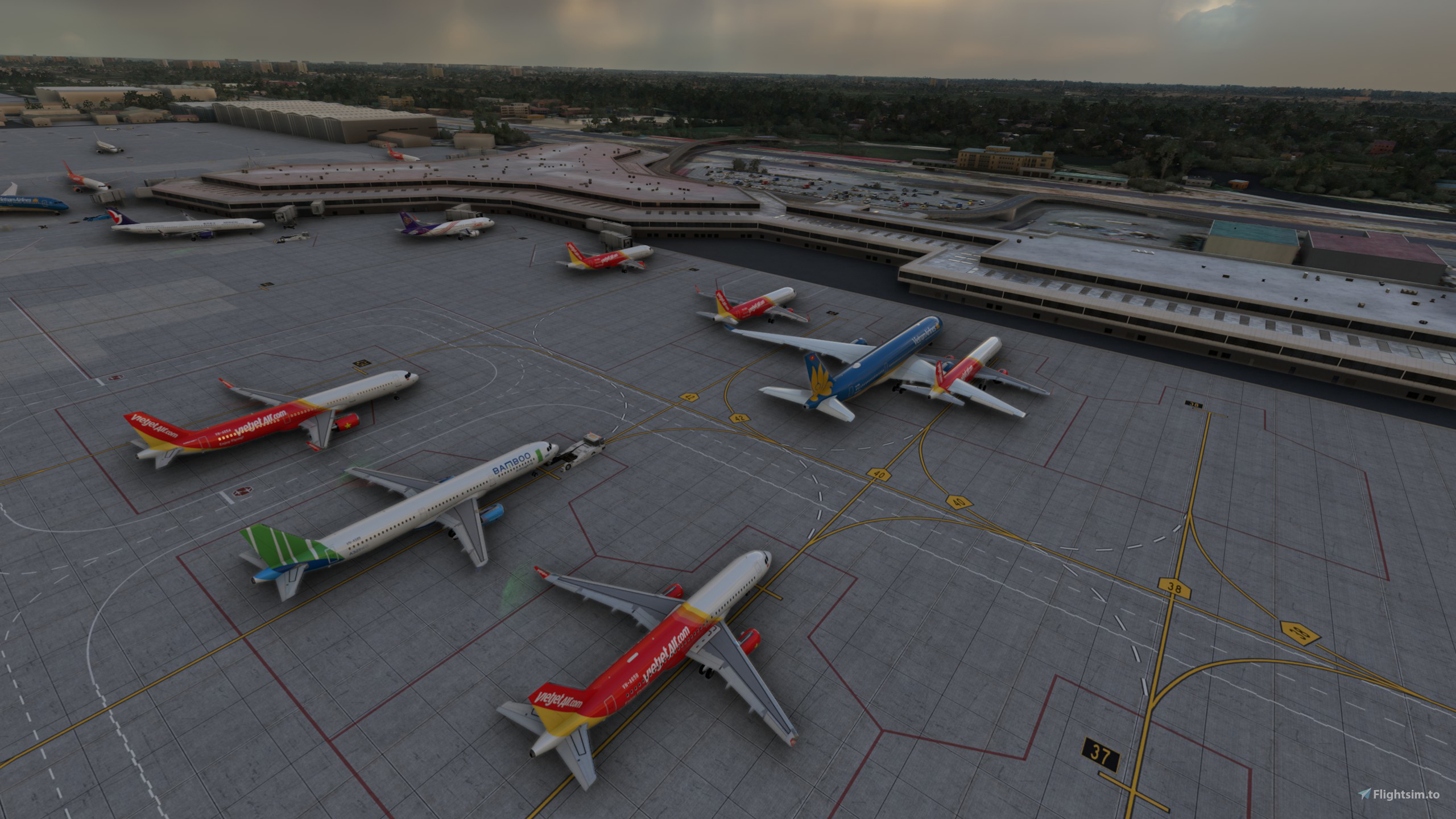 VVNB - Noi Bai enhancement for BATC for Microsoft Flight Simulator | MSFS