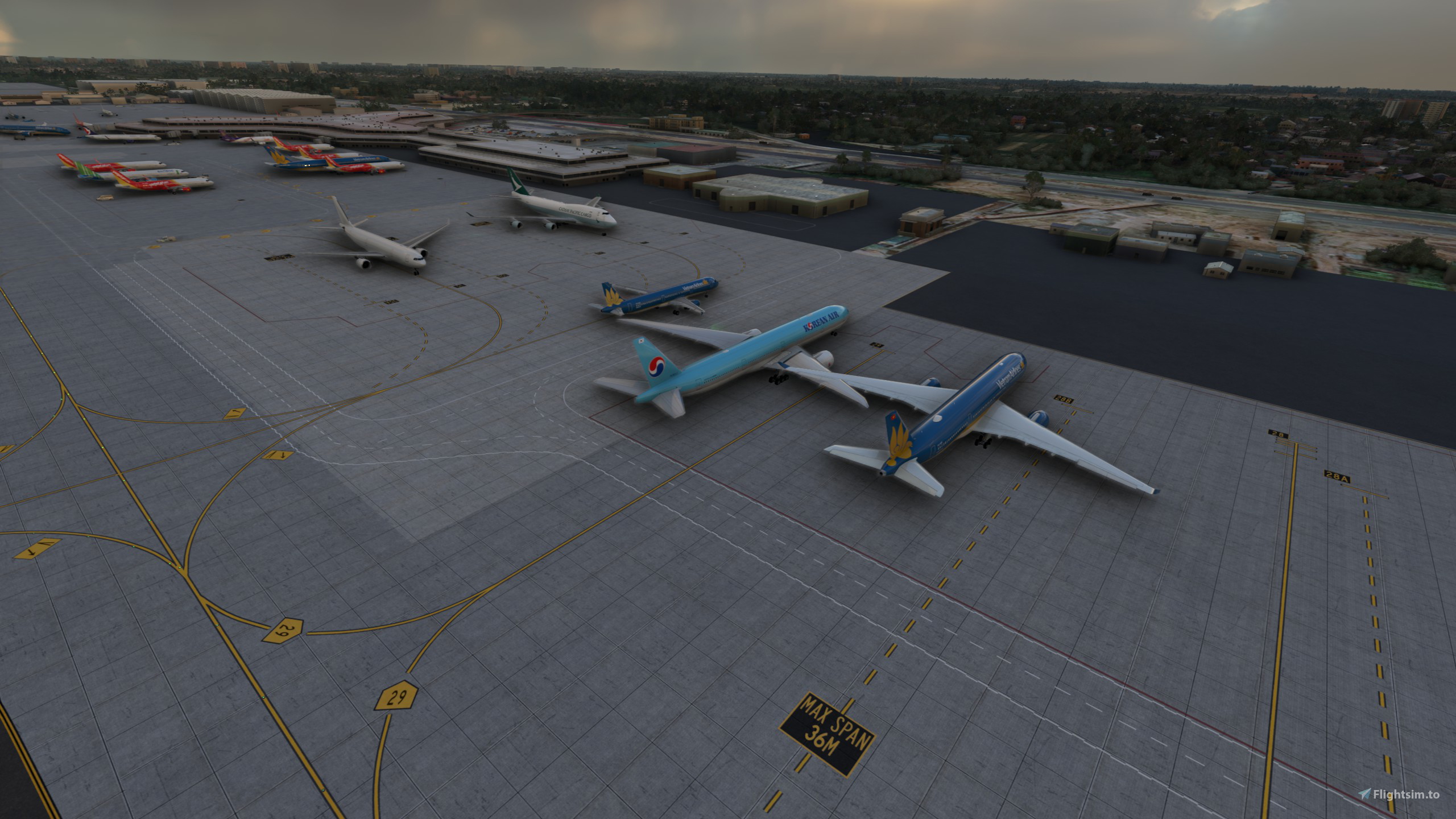 VVNB - Noi Bai enhancement for BATC for Microsoft Flight Simulator | MSFS