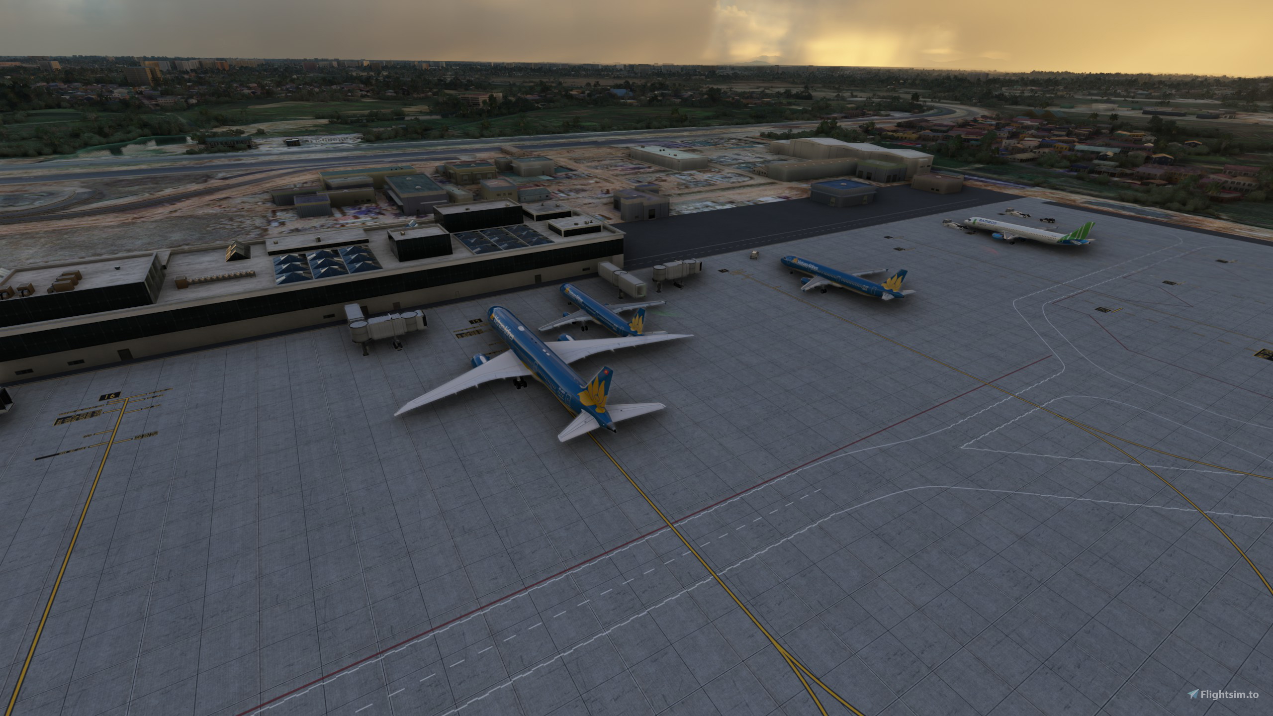 VVNB - Noi Bai enhancement for BATC for Microsoft Flight Simulator | MSFS