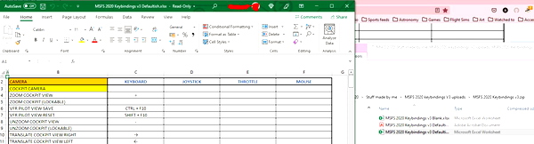 MSFS 2020 Keybindings for Microsoft Flight Simulator | MSFS