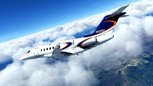 Asobo Citation Longitude N492CA livery 8K [by request] for Microsoft ...