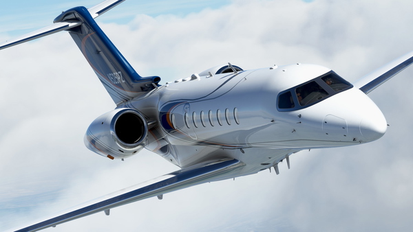 Asobo Citation Longitude N492CA livery 8K [by request] for Microsoft ...