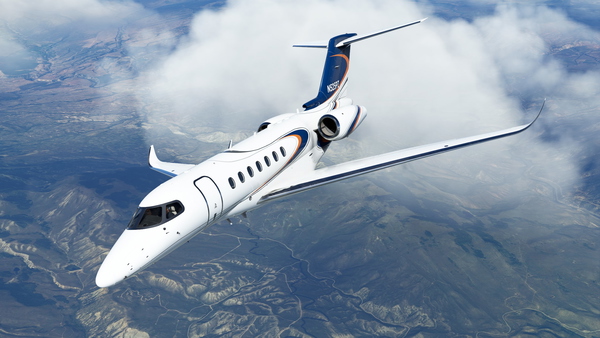 Asobo Citation Longitude N492CA livery 8K [by request] for Microsoft ...