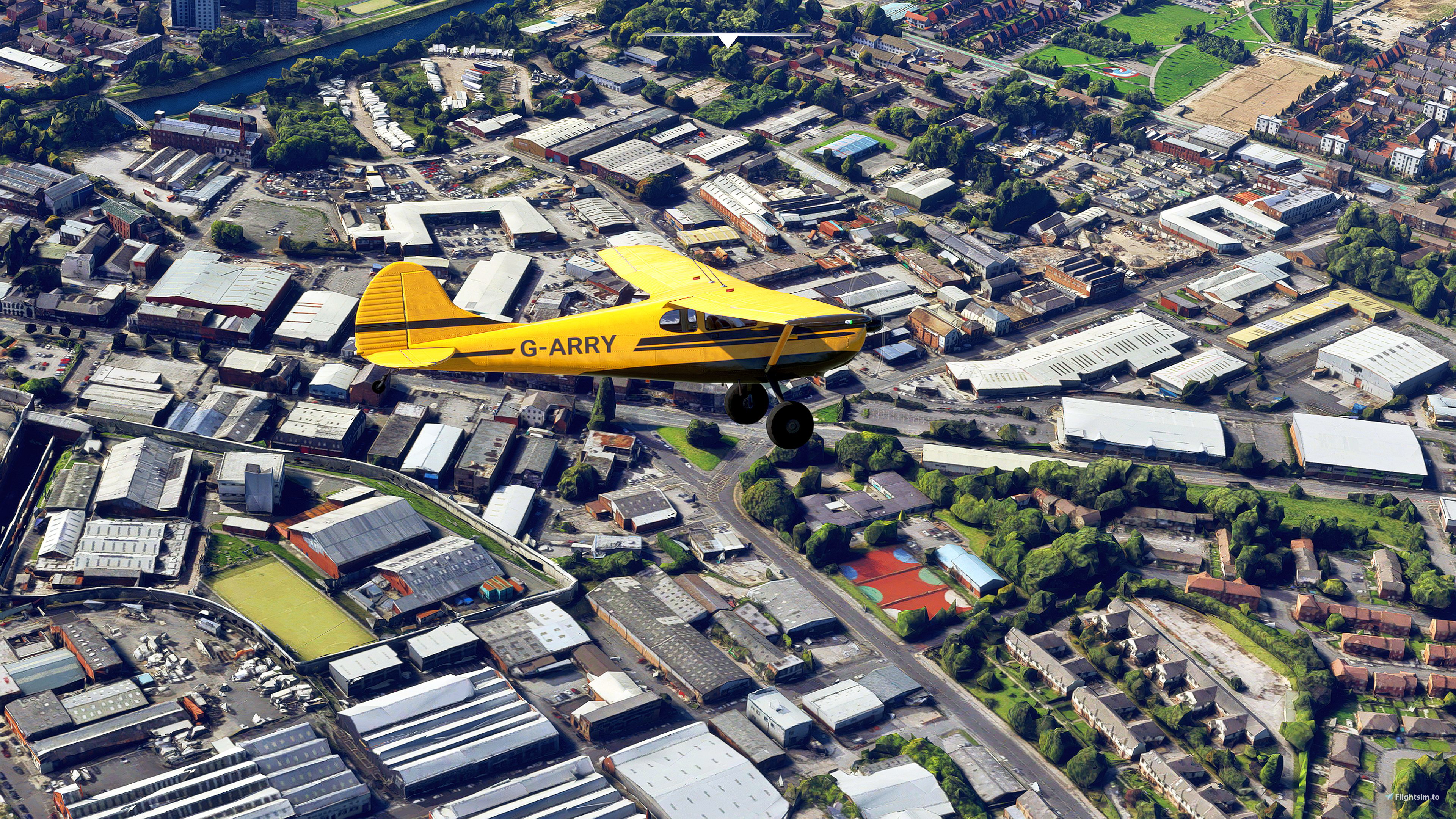 Greater Manchester Pt. 1 - Manchester Centre » Microsoft Flight Simulator