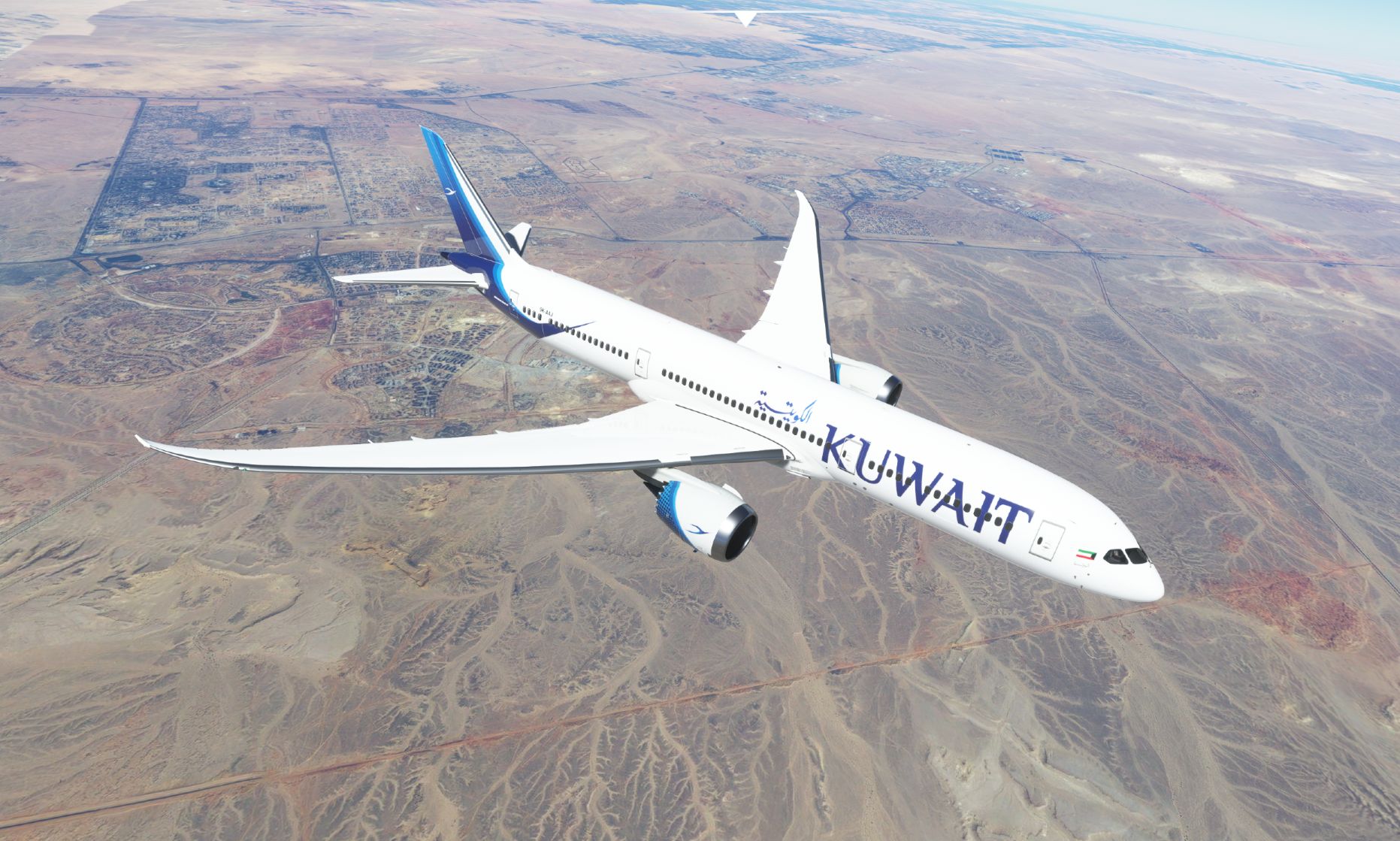 4SIMMERS BOEING 787-9 KUWAIT AIRWAYS 对于 Microsoft Flight Simulator | MSFS